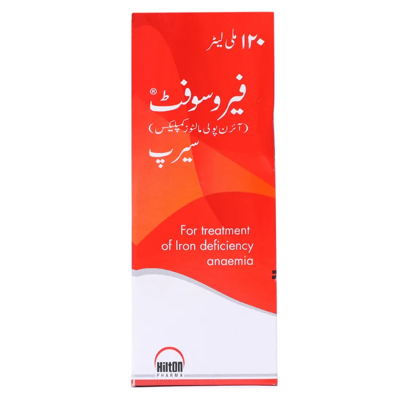 Ferosoft Syrup 120ml Online Uses, Side effects & Price in Pakistan