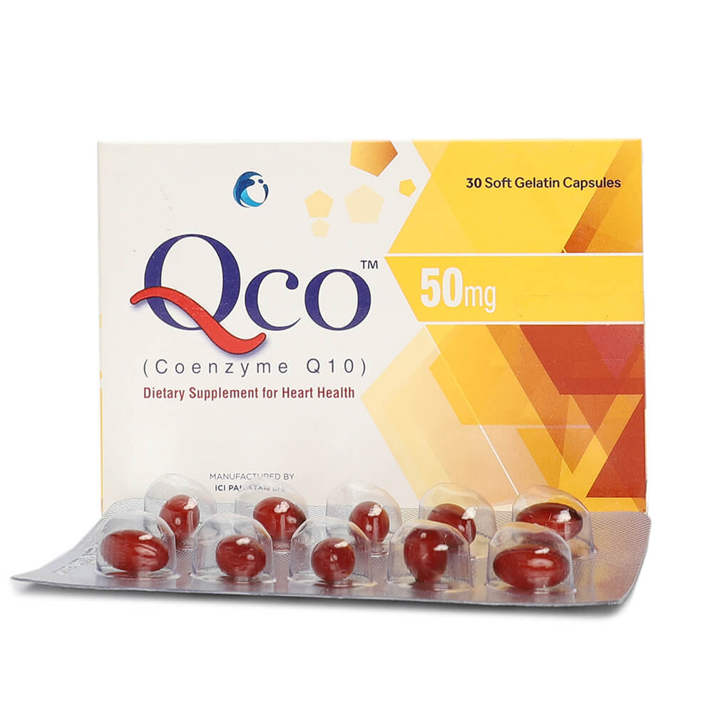 Buy Qco 100mg Softgel Capsules Online | emeds Pharmacy